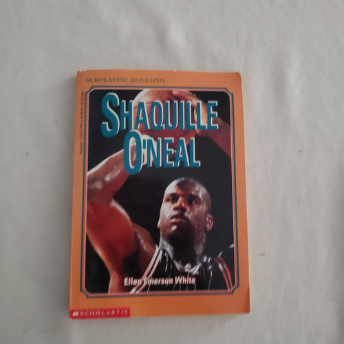 Shaquille O'Neal Paperback Ellen E. White scholastic biography book ...