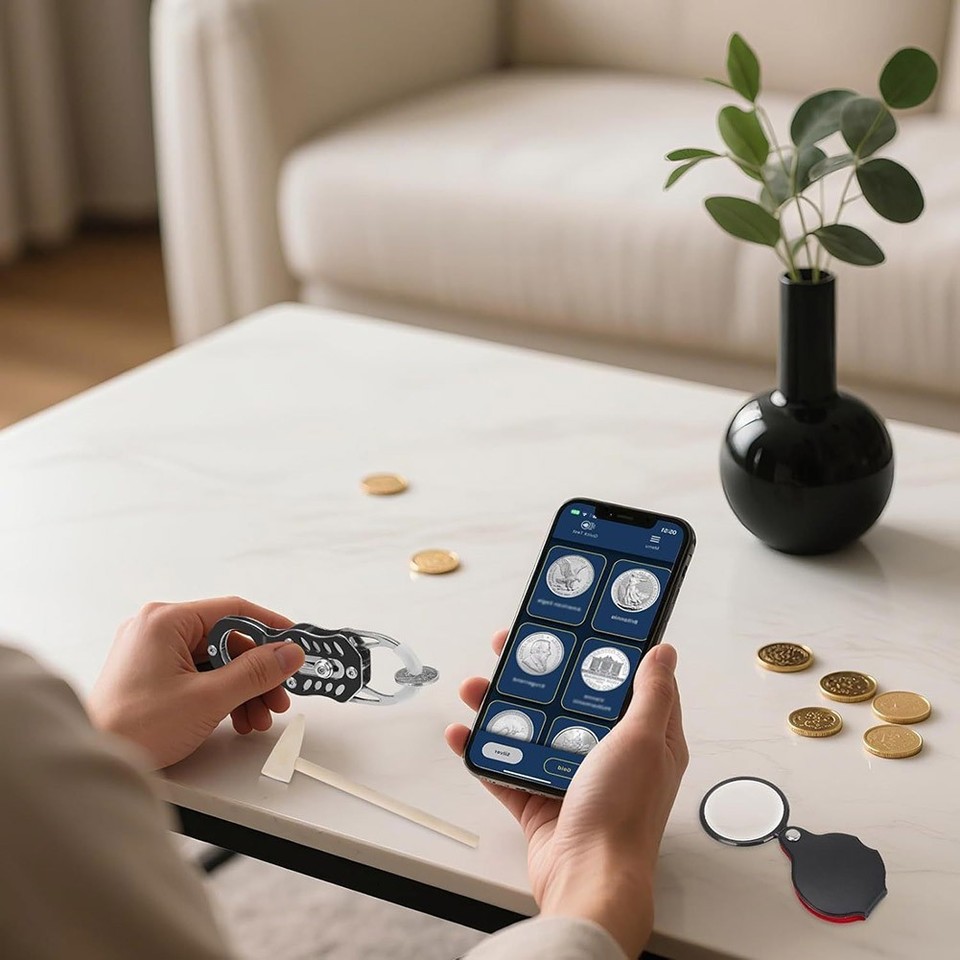 Pocket Coin Authentication Kit with Integration for Numismatic Analysis ...