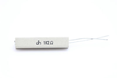 CEMENTED CERAMIC RESISTOR 1.2K 10W DH VERTICAL NOS (New Old Stock) *1PC ...