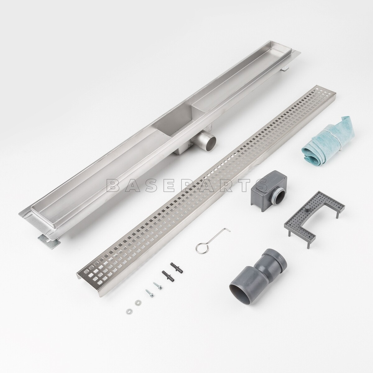 Caniveau Carrés 800 X 70 MM Hauteur Drain de la Douche Duschrost ...