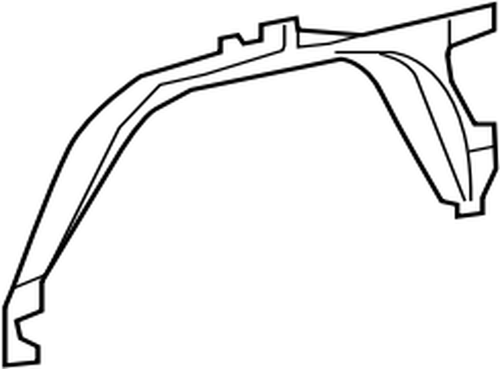 61631-35903 Toyota Panel, quarter wheel house, outer rh 6163135903, New ...