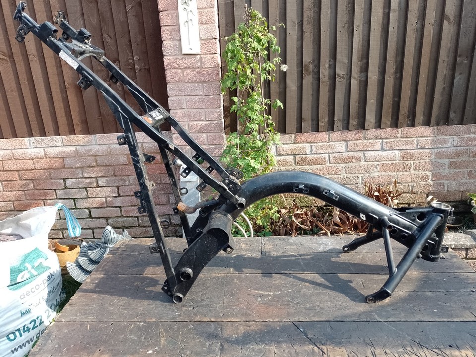 Triumph motorcycle frame with V5 | eBay UK