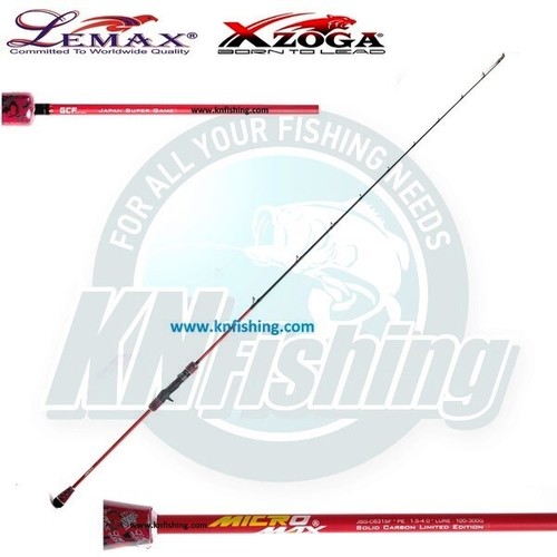 LEMAX JAPAN MICROMAX SUPER GAME Slow Pitch Jigging Rod Casting 250 300 ...