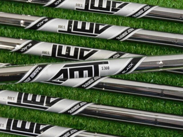 Titleist T200 Irons 4 AMT Black R300 Stiff Steel 5-P AMT Black S300 ...