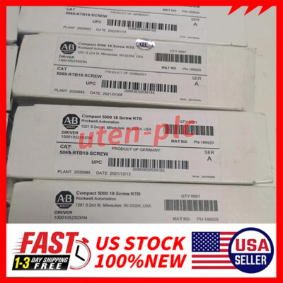 5069-RTB18-SCREW Compact 5000 18 Screw RTB Brand New Allen Bradley | eBay