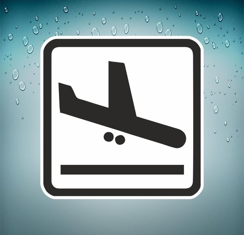 Sticker Car Aircraft Aviation Landing Gear Airport Track | eBay