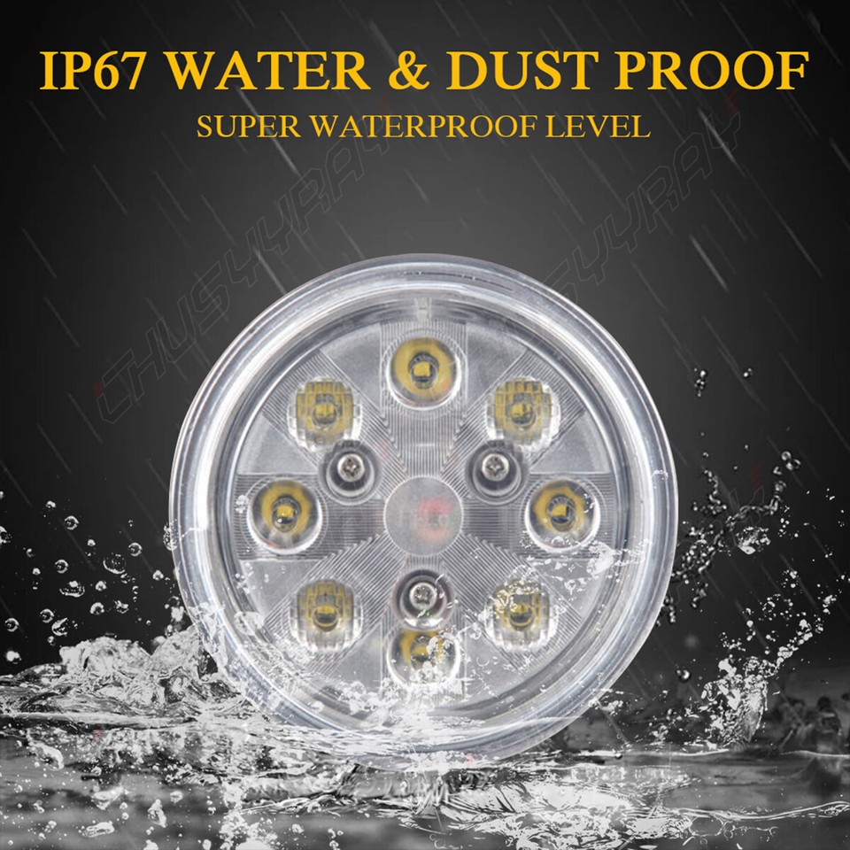 2×Super Bright LED Aircraft Airplane Landing TAXI Light for GE4509/4591 ...