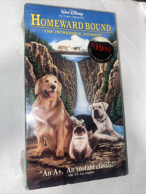 Homeward Bound: The Incredible Journey (VHS, 1993) 717951801036| eBay