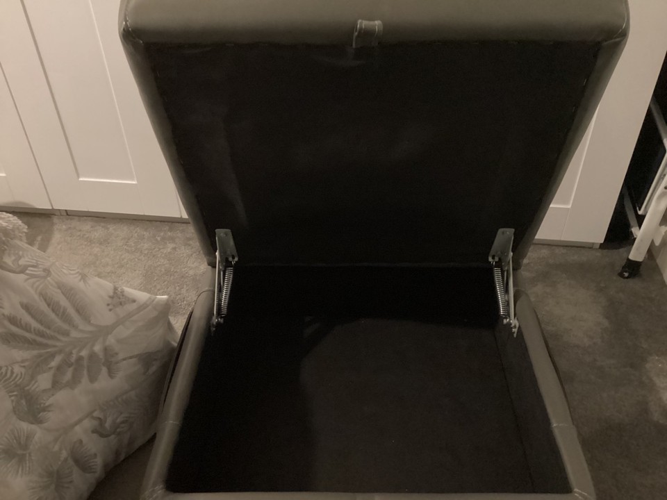 storage foot stool | eBay UK