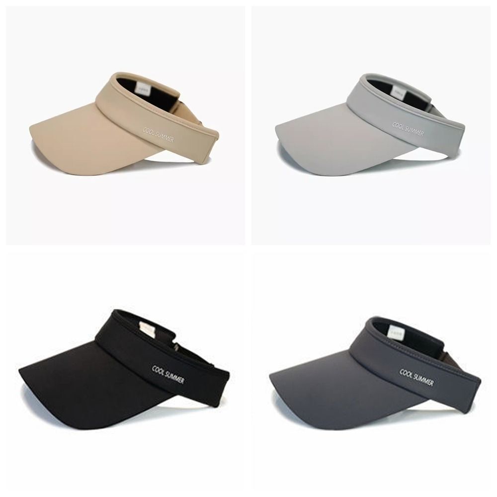 Polyester Sunscreen Empty Top Hat Sun-Proof Peaked Cap Male | eBay