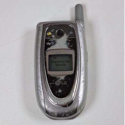 LG VX6100 Silver Flip Phone (US Cellular) | eBay