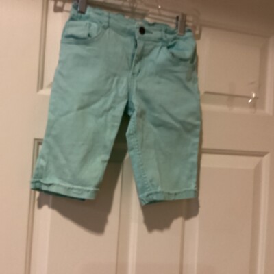 Crazy 8 Shorts Girls Sz 12 Blue Elastic Waist 98% Cotton | eBay