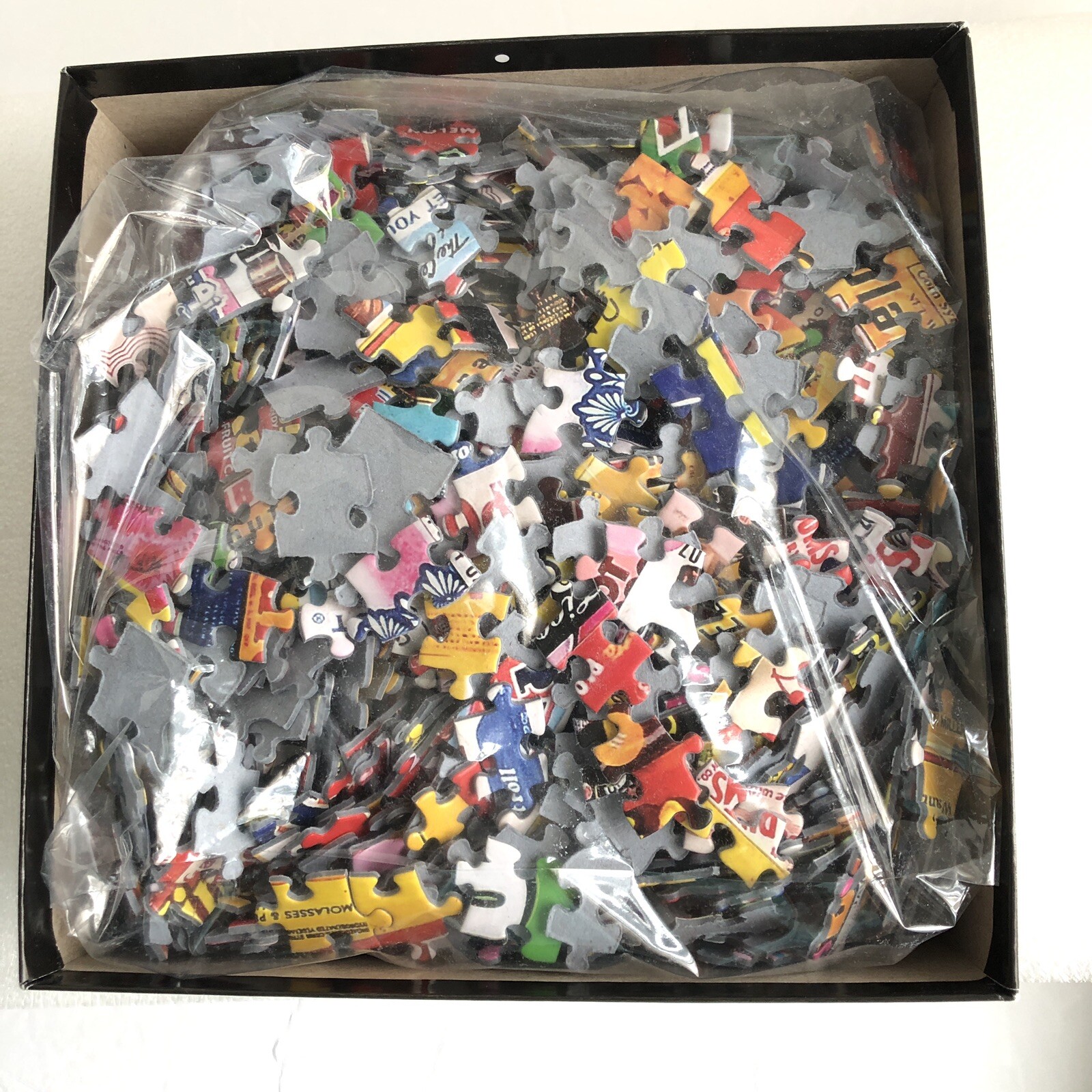 White Mountain Jigsaw Puzzle 1000 Pieces Candy Wrappers Thicker Pieces ...
