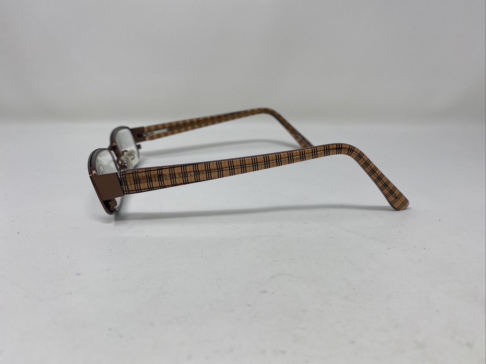 vision’s Eyeglasses Frame VI171 02 48-17-135 Brown/Plaid Full Rim -003 ...