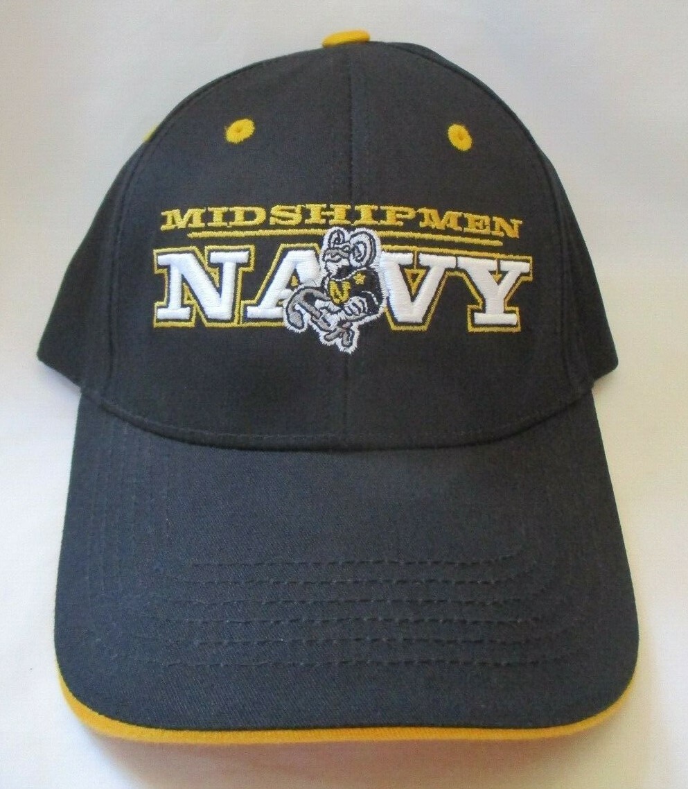 NAVY MIDSHIPMEN TOP OF THE WORLD ADJUSTABLE CAP HAT | eBay