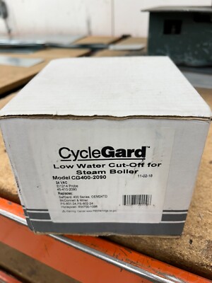 HYDROLEVEL CG400-2090. 24V CYCLEGARD LOW WATER CUT-OFF 45-410-2090 | eBay