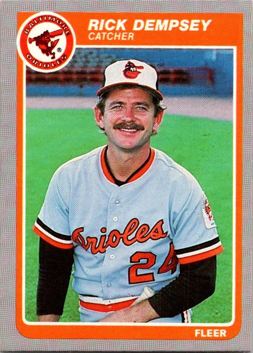 1985 Fleer - #175 Rick Dempsey for sale online | eBay