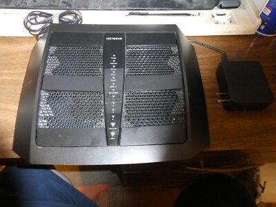 NETGEAR Nighthawk X6S AC3600 Tri-Band 2 Port WiFi Router With Adapter ...