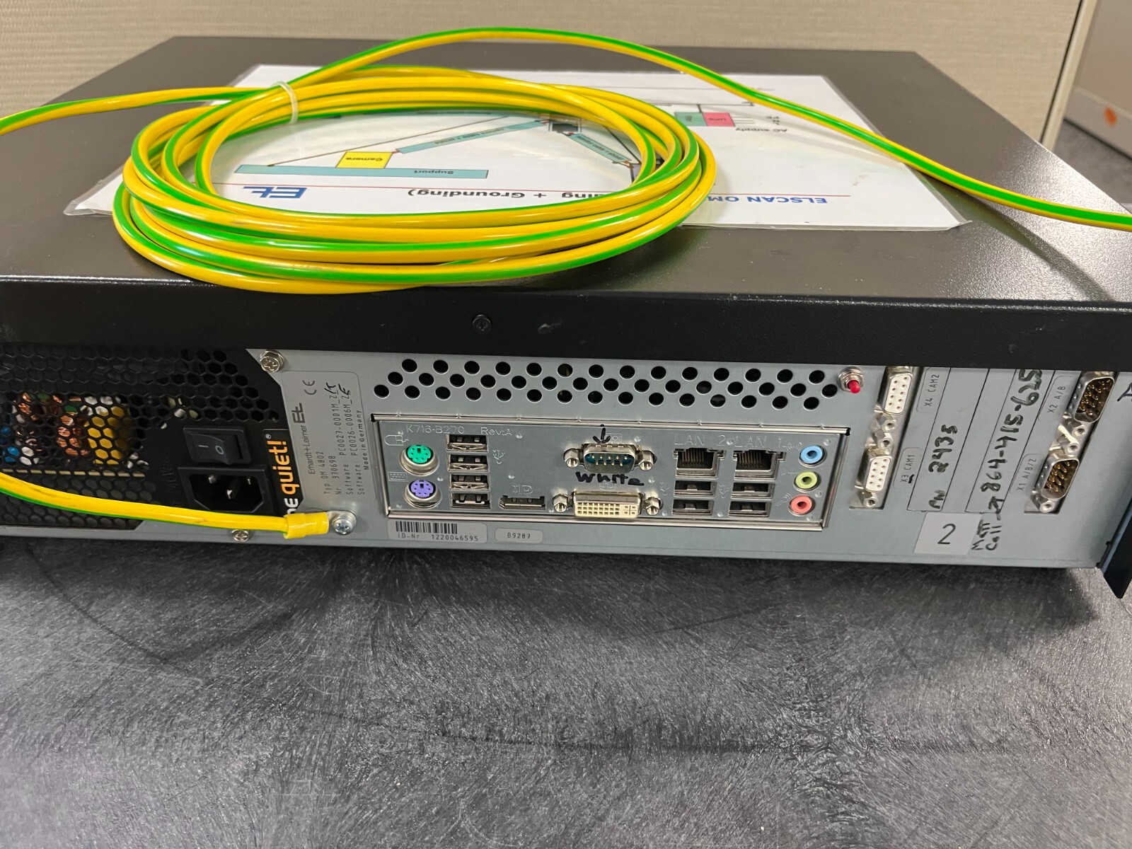 ERHARDT+LEIMER ELSCAN OMS4 COMPLETE KIT. PRESS INSPECTION STATION | eBay