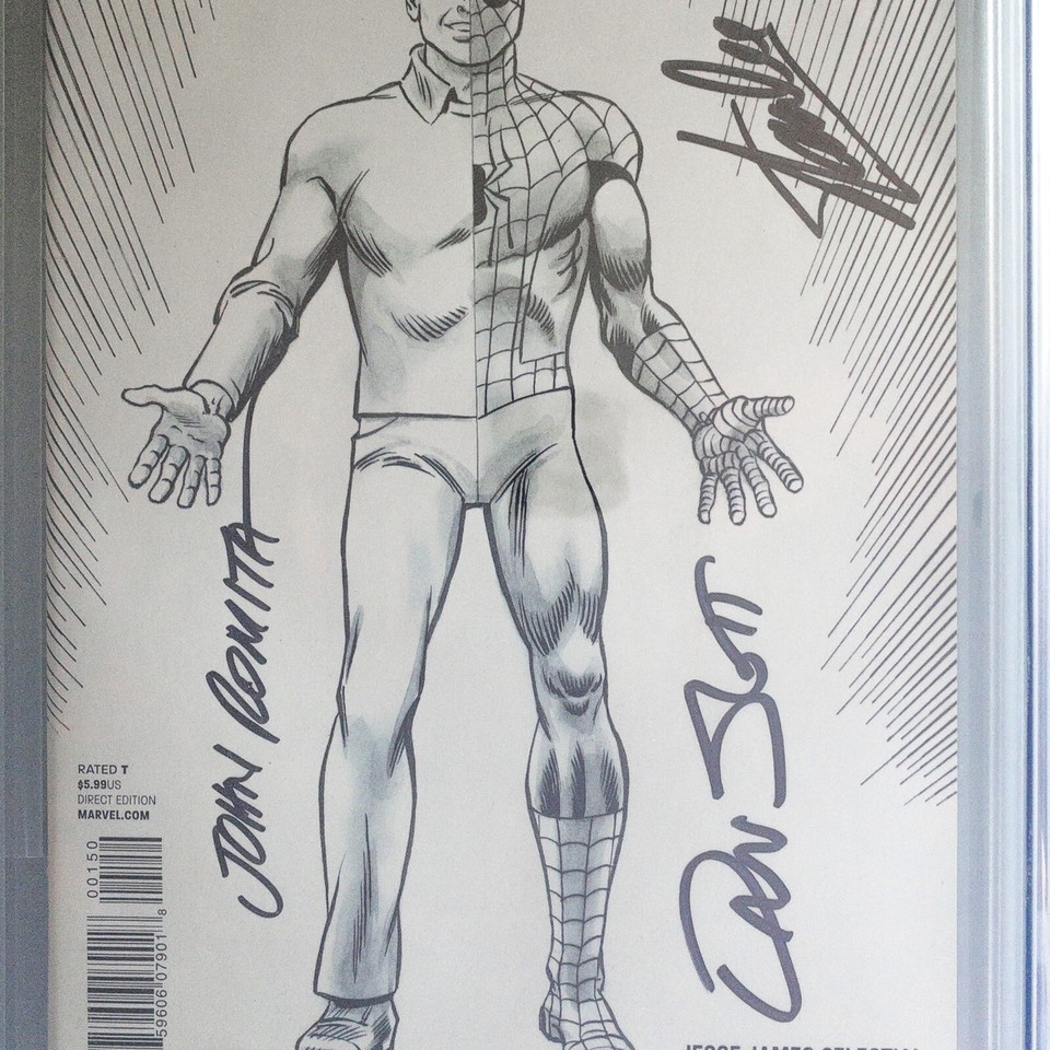 Amazing Spider Man #1 Signed By Stan Lee, John Romita and Dan Slott | eBay