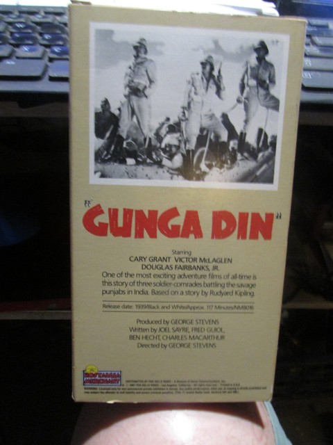 Gunga Din (VHS) for sale online | eBay