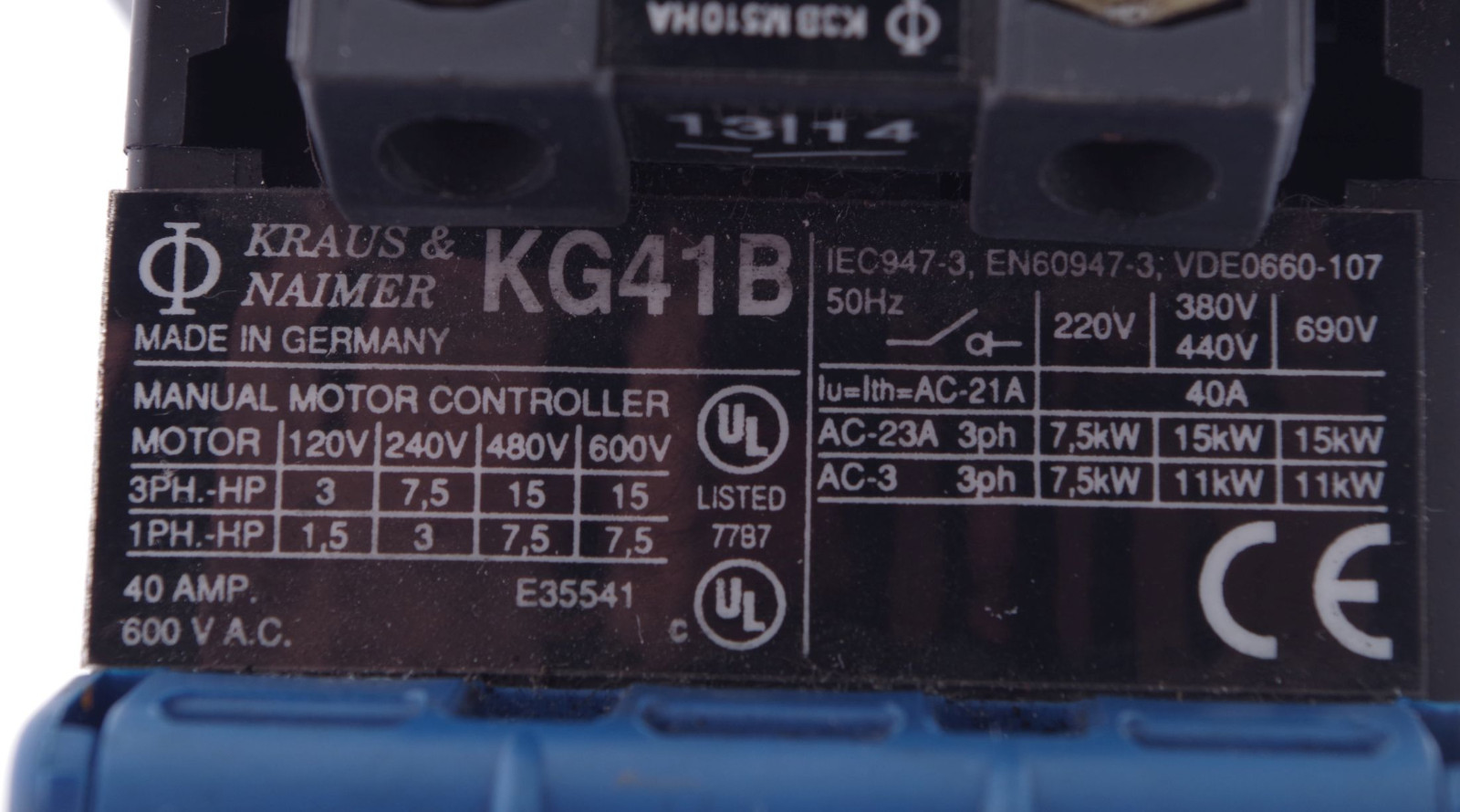 KRAUS & NAIMER KG41B | eBay