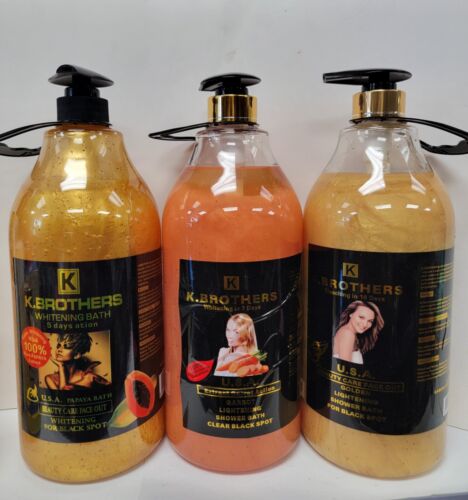 1x K.BROTHERS WHITENING SHOWER GEL 2000ML | eBay