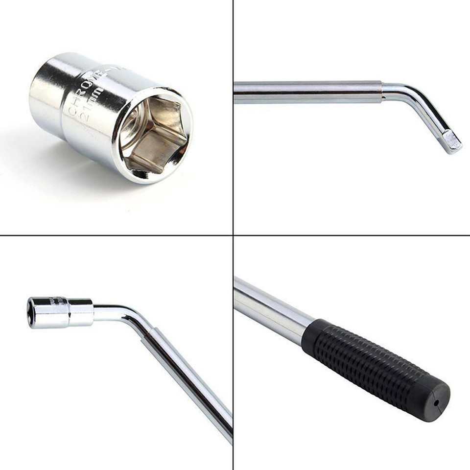 2.5T Scissor Jack + Extendable Wheel Wrench Brace Socket Car Van Tire ...