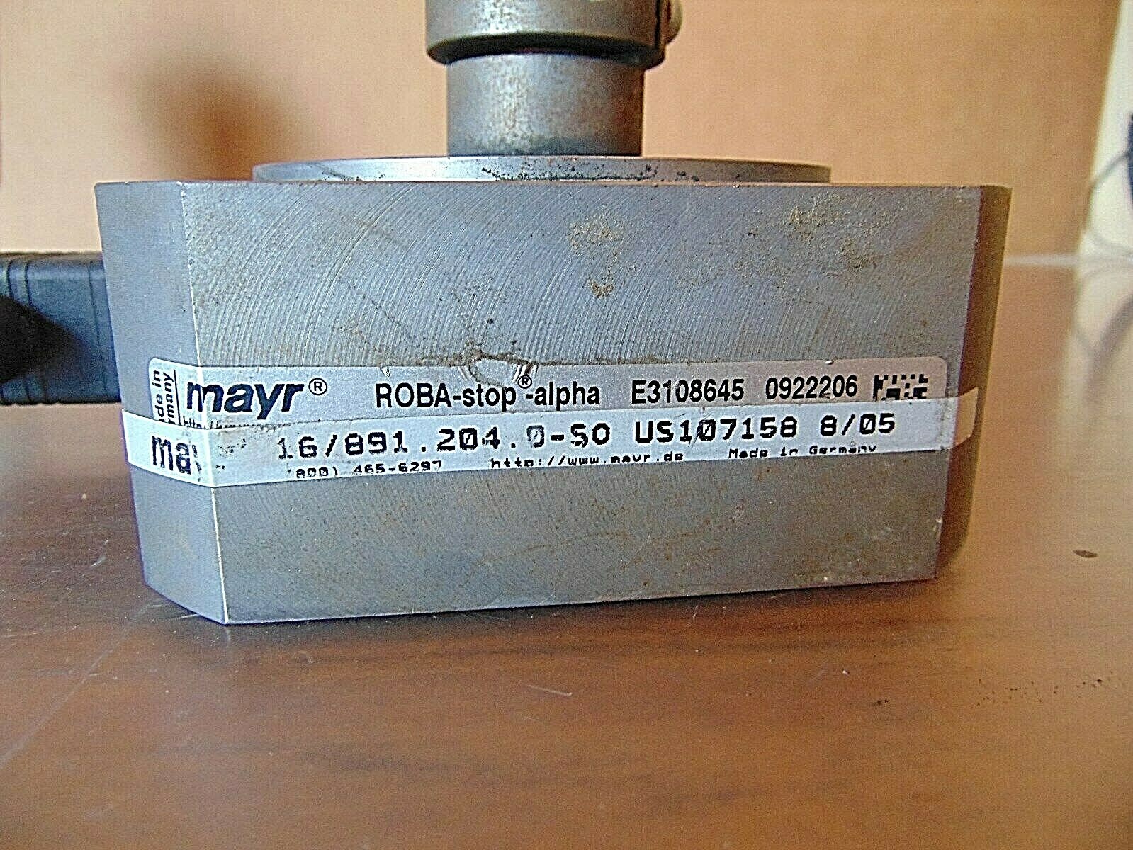 Mayr Roba-Stop Alpha Safety Brake 16/891.024.0-S0 | eBay Australia
