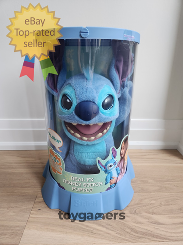 Real FX Stitch Disney Puppet Interactive Plush Toy Brand New | Fast ...