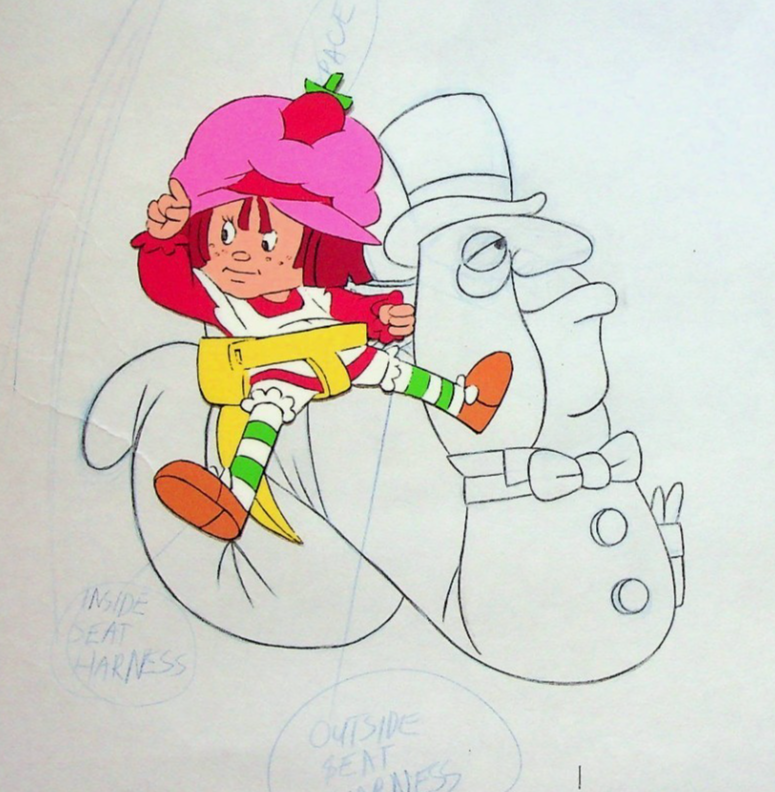 Strawberry Shortcake & the Baby Without a Name STRAWBERRY CEL | eBay