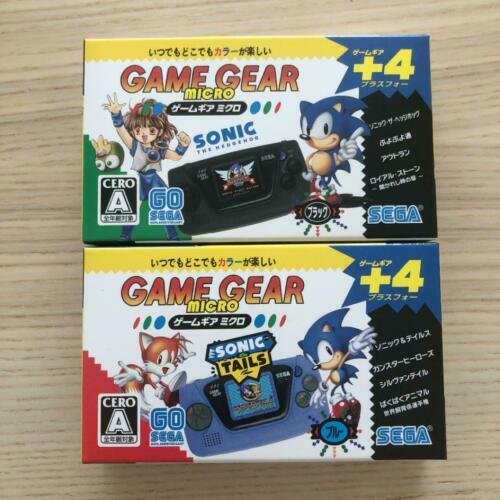 SEGA Game gear 30th anniversary Micro 4 color complete Set & Big Window ...
