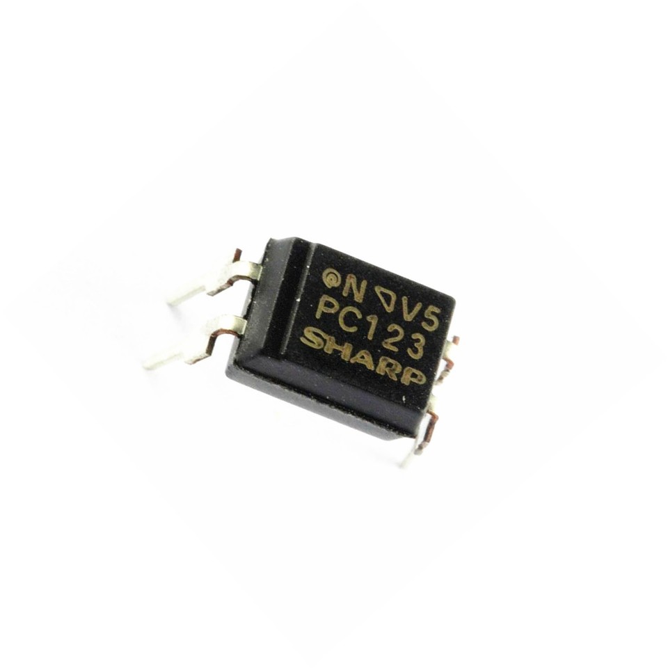 5Pcs PC123 Triac Driver IC Optoisolator Photocoupler Optocoupler DIP-4 ...