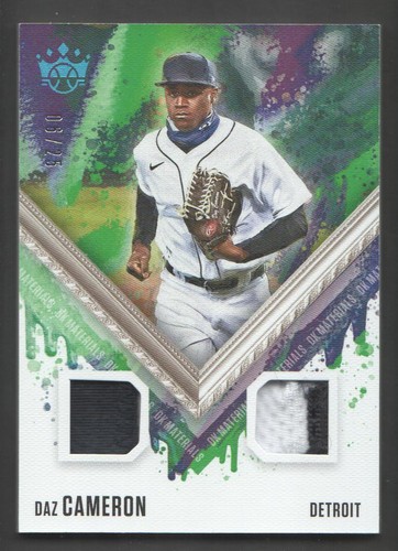 2021 Panini Diamond Kings - DK Materials Holo Platinum Blue #DKM-DC Daz ...
