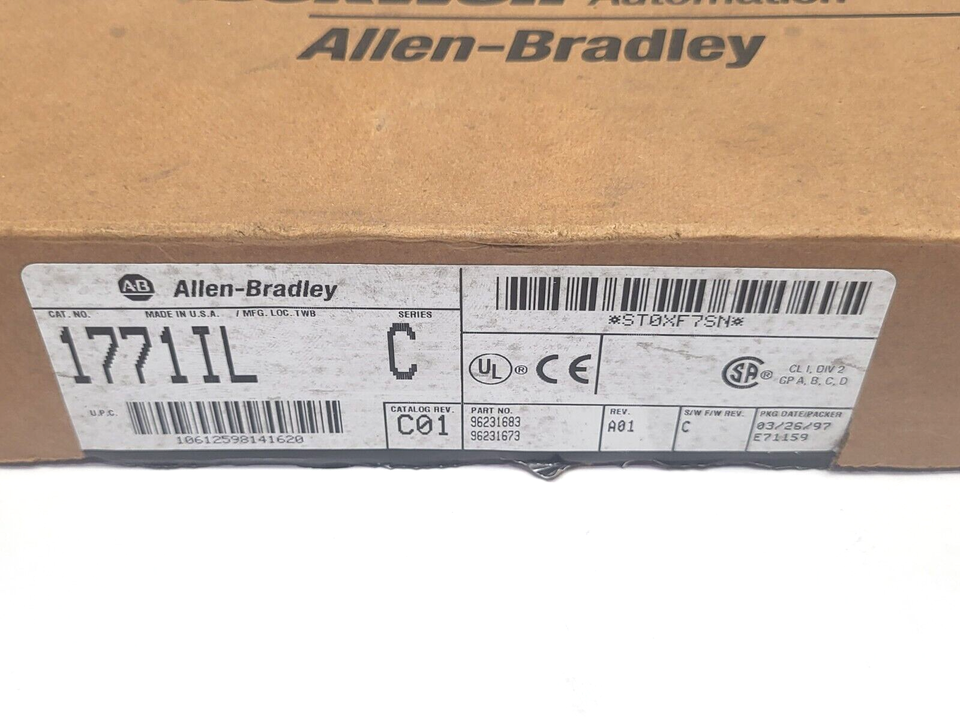 Allen Bradley 1771 IL Isolated Analog Input Module Ser. C | eBay