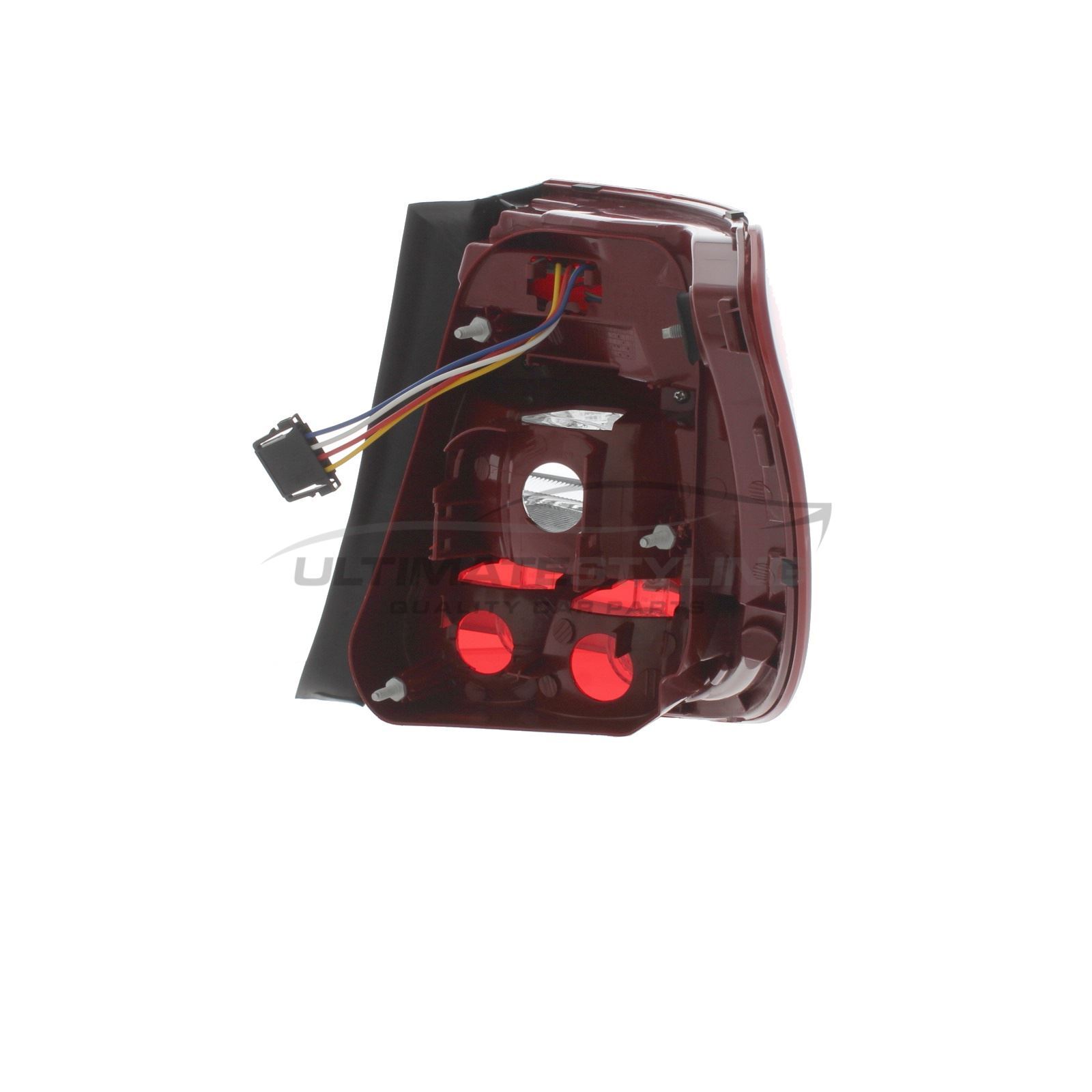 Mercedes C Class Rear Light 2011-2015 Estate Clear LED Tail Lamp Lens ...