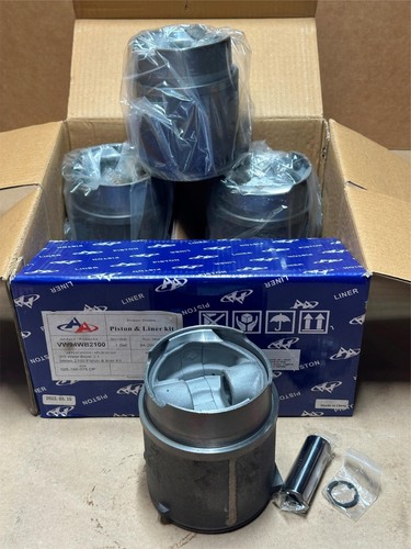 AA Performance VW WaterBoxer 2.1 94mm 2100cc Piston & Liner Set 1986-91 ...