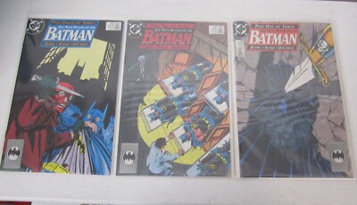 Batman #433 #434 #435 Many Deaths of Batman Parts 1-3 Complete VF/NM to ...