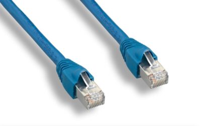25 Ft 25ft Cat6A STP Shielded Ethernet Internet Patch Cable Ultra ...