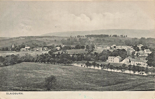 SLAIDBURN VILLAGE ENGLAND~PANORAMA VIEW~1904 E BUCK PHOTO POSTCARD | eBay