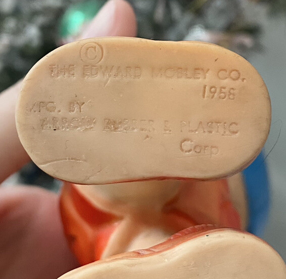 Vtg Doll EDWARD MOBLEY Boy Rubber SQUEAKY SQUEAK Toy | eBay