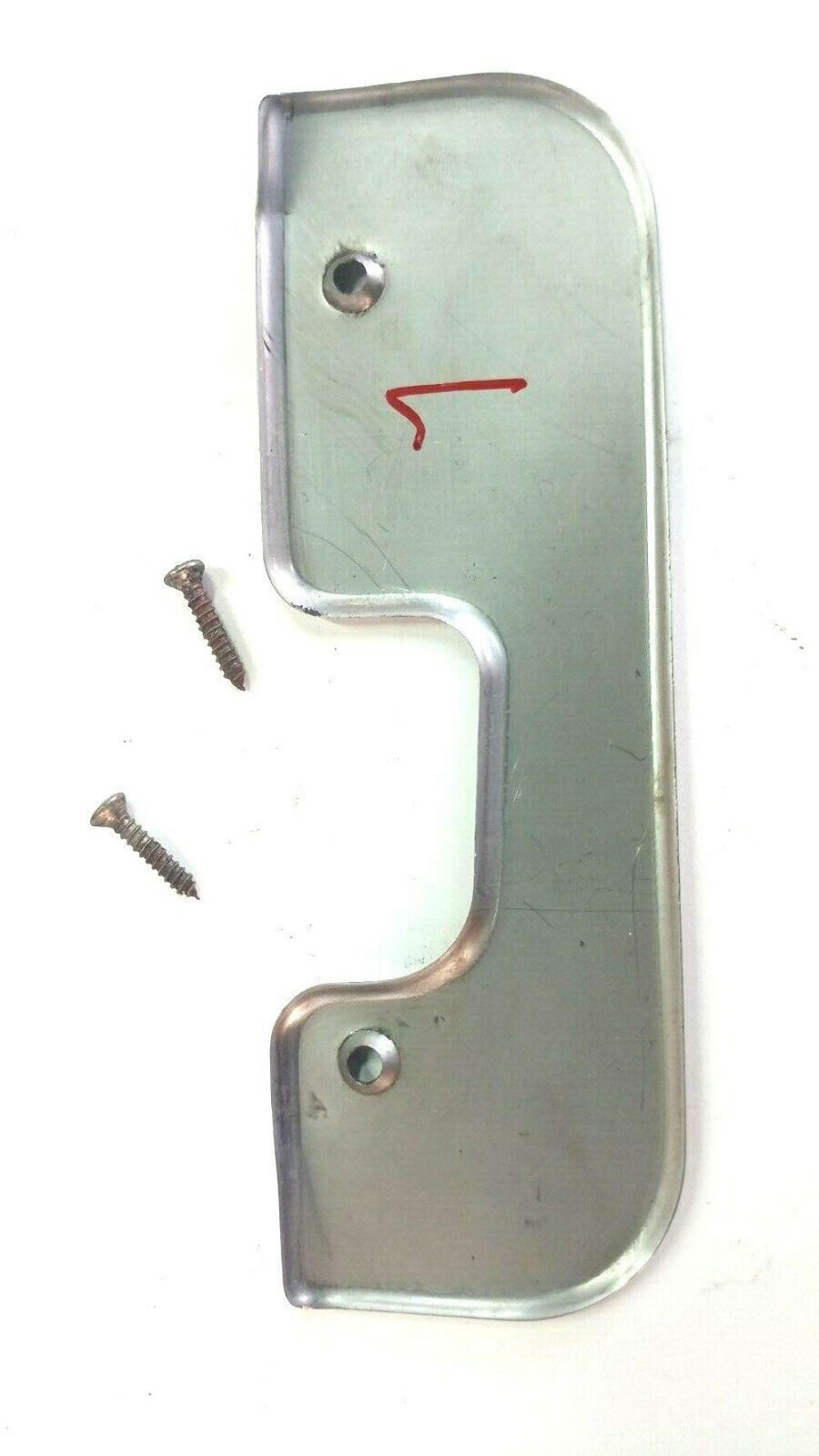 FERRARI 308 GTSi LEFT DOOR LATCH CHROME STAINLESS FINISHER 60304904 | eBay