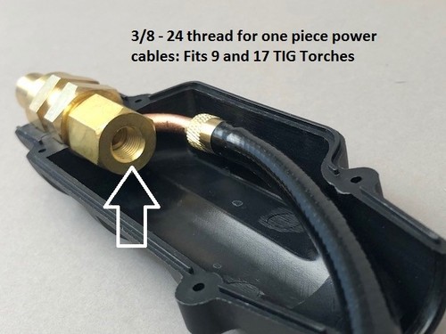 USAWeld 195378 Tig Torch Adapter Dinse 17 and 9 for Miller | eBay
