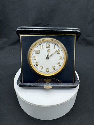 Vintage Art Deco DOXA Travel Clock 8 Day Swiss, Stem Wound Pocket Watch ...