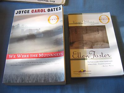 Lot of 2 OPRAH Book Club PB Ellen Foster Gibbons We Were the Mulvaneys ...