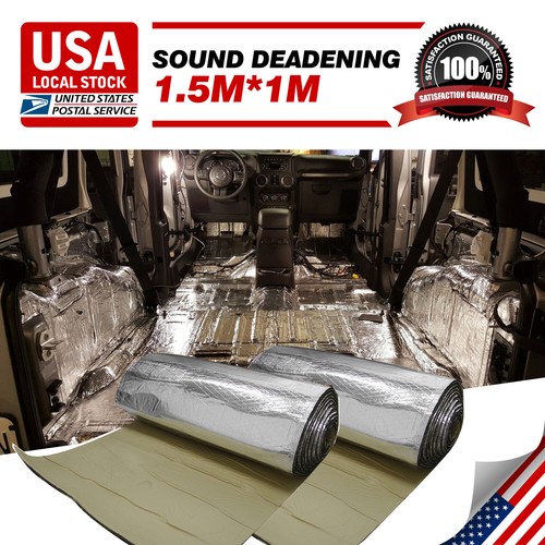 Sound Deadener Heat Shield Auto SUV Trunk Floor Hood Soundproof ...