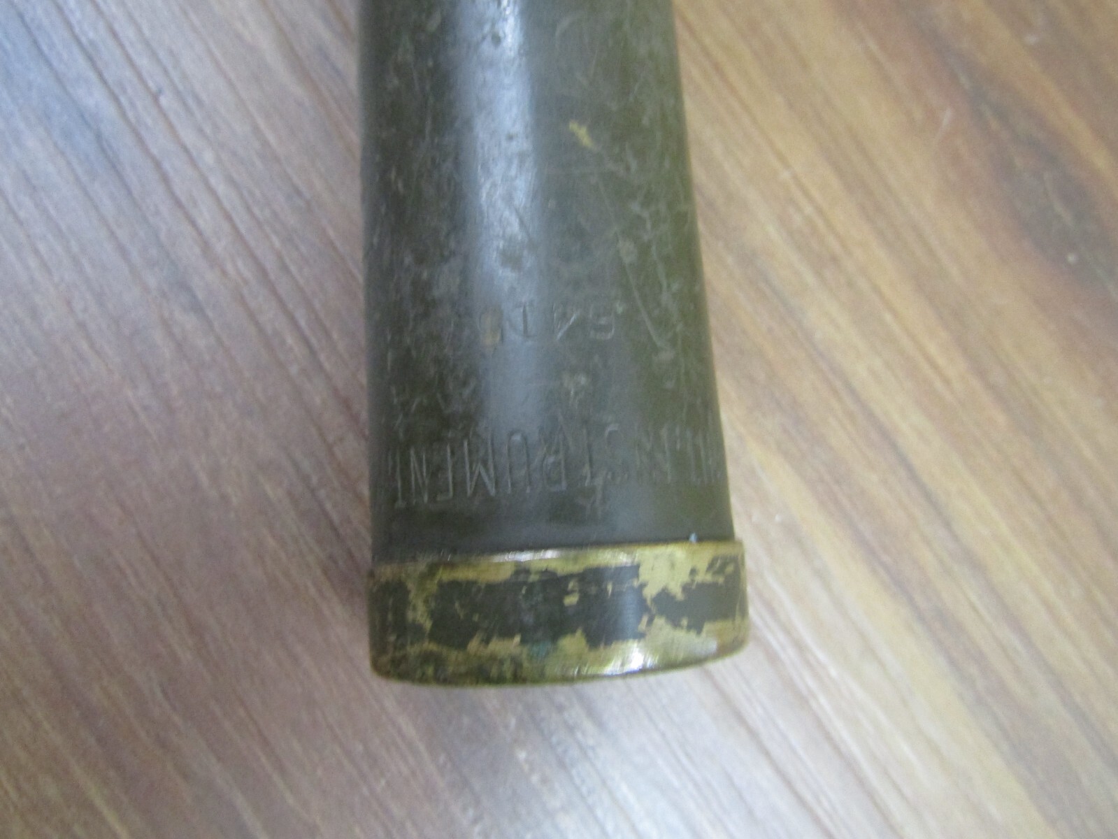 VINTAGE MILITARY BRASS M50 LIGHT INSTRUMENT MAP MORTAR SIGHT AIMING ...