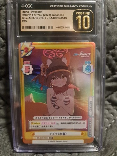 Rebirth Blue Archive vol 2 Izuna (Swimwear) BA/002B-054S RR+ CGC ...