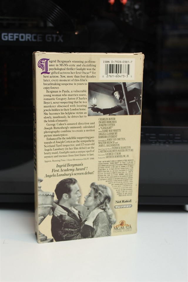 Gaslight VHS Drama; Thriller; Romance; Crime; Mystery | eBay