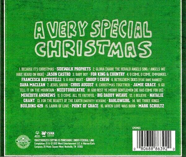 A Very Special Christmas - Bringing Peace On Earth Music CD Brand New ...